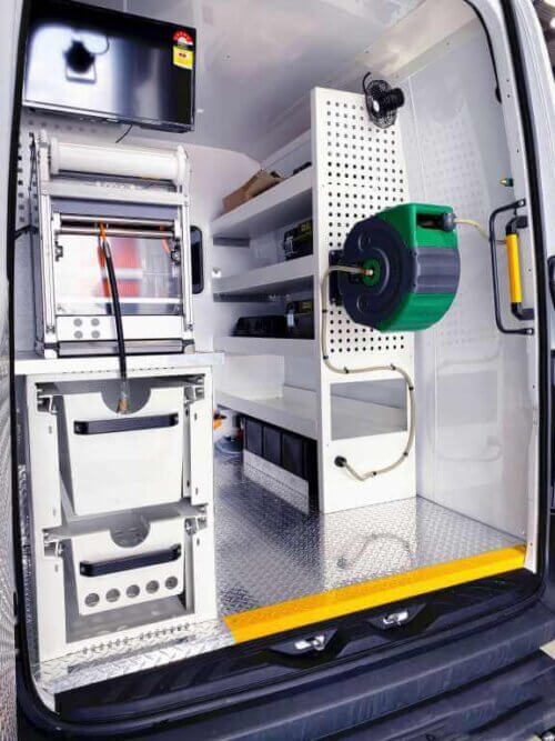 Customised Vehicle Builds for CCTV Inspection Vehicles - SECA