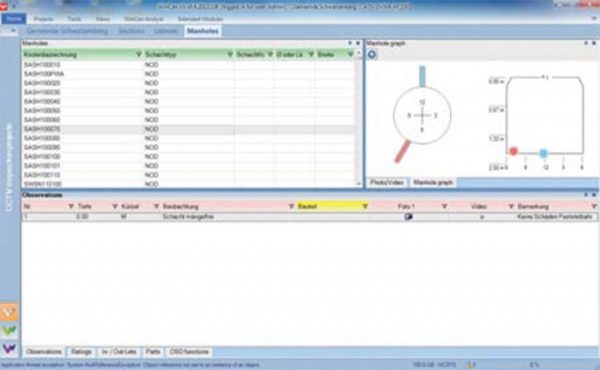 WinCan – CCTV Pipe Inspection Software - SECA