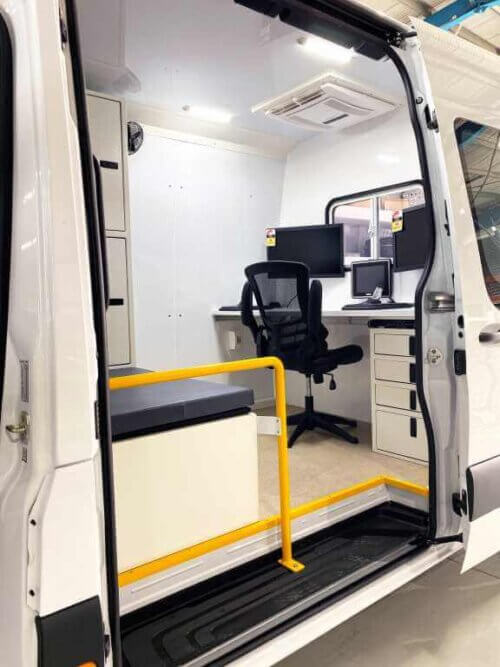 Customised Vehicle Builds for CCTV Inspection Vehicles - SECA