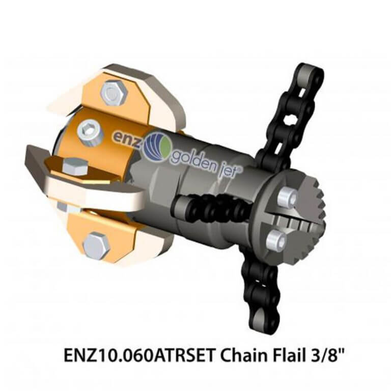 enz® Wire Rope & Chain Scraper (Chain Flail) - SECA