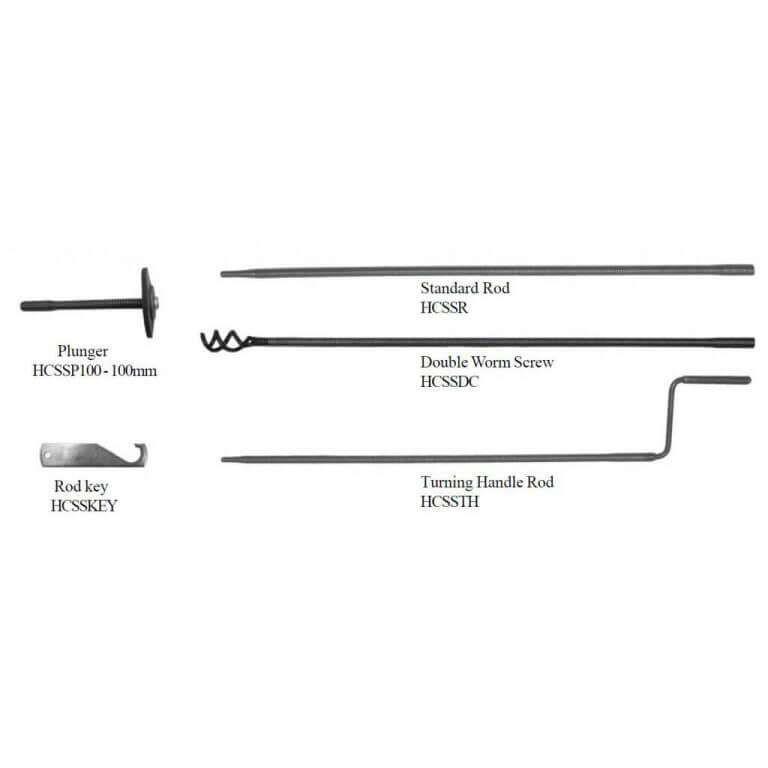 Coiled Spring Rods - SECA