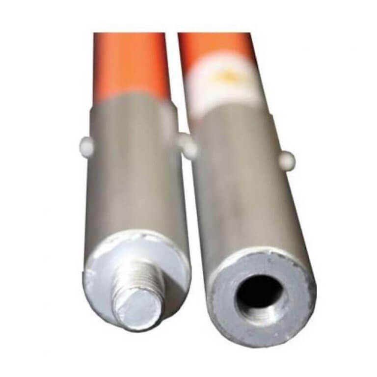 Threaded End Steel Reinforced Fibreglass Poles - SECA