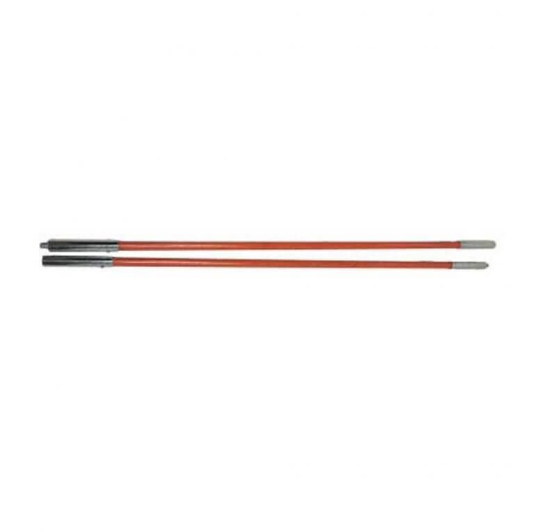 Threaded End Steel Reinforced Fibreglass Poles - SECA