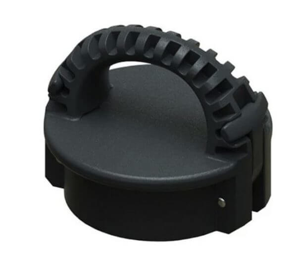 SAFETYBUMP FEMALE 4" BLACK - SECA